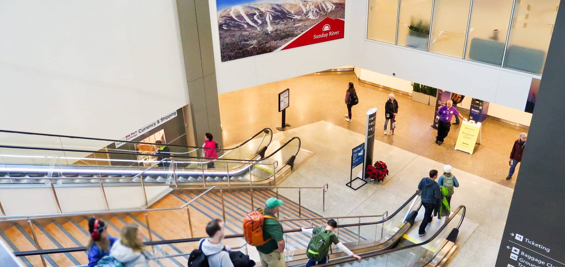 Portland International Jetport Advertising