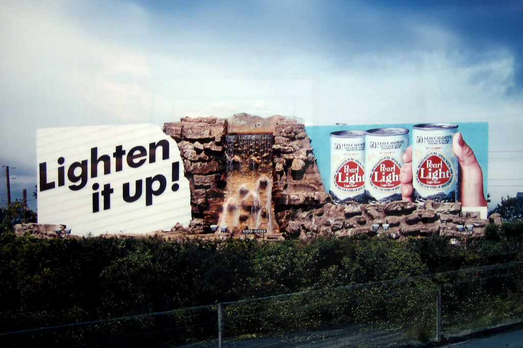 The Dallas Waterfall Billboard: A Roadside Icon With a Storied Past and ...