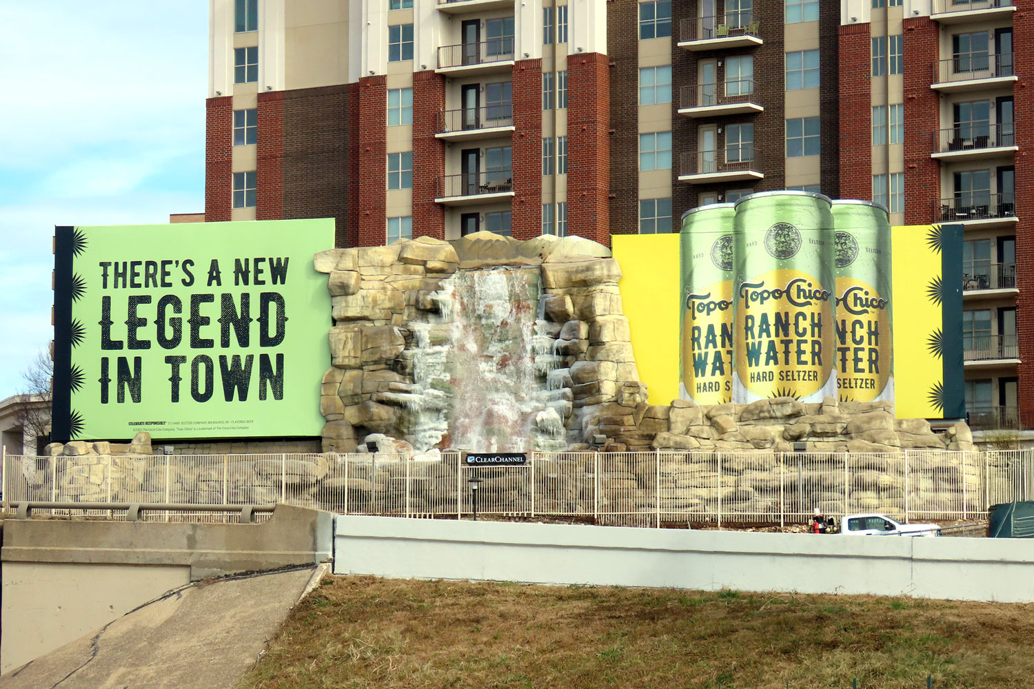 The Dallas Waterfall Billboard: A Roadside Icon With a Storied Past and ...